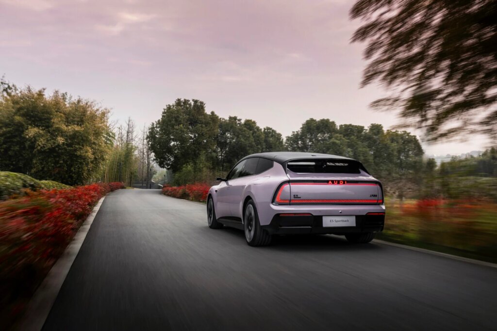 L'Audi E5 Sportback couronnée en Chine: stratégie locale des constructeurs